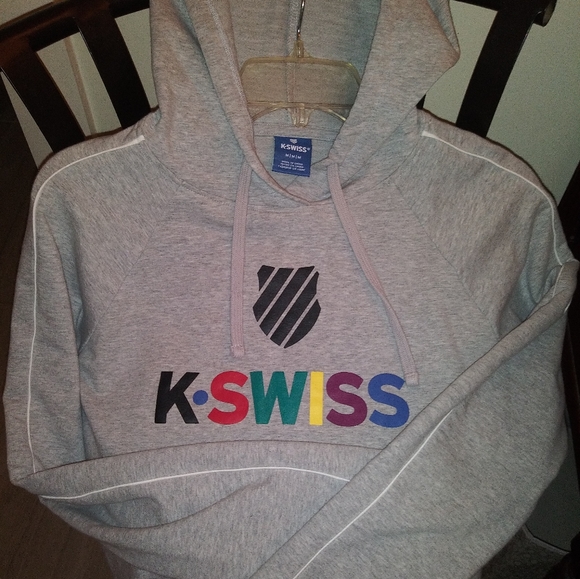 K-Swiss | Tops | Kswiss Cropped Hoodie | Poshmark